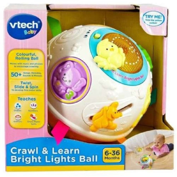 כדור זחילה מלמד ומאיר - Vtech | הזמינו כאן - Smart Baby