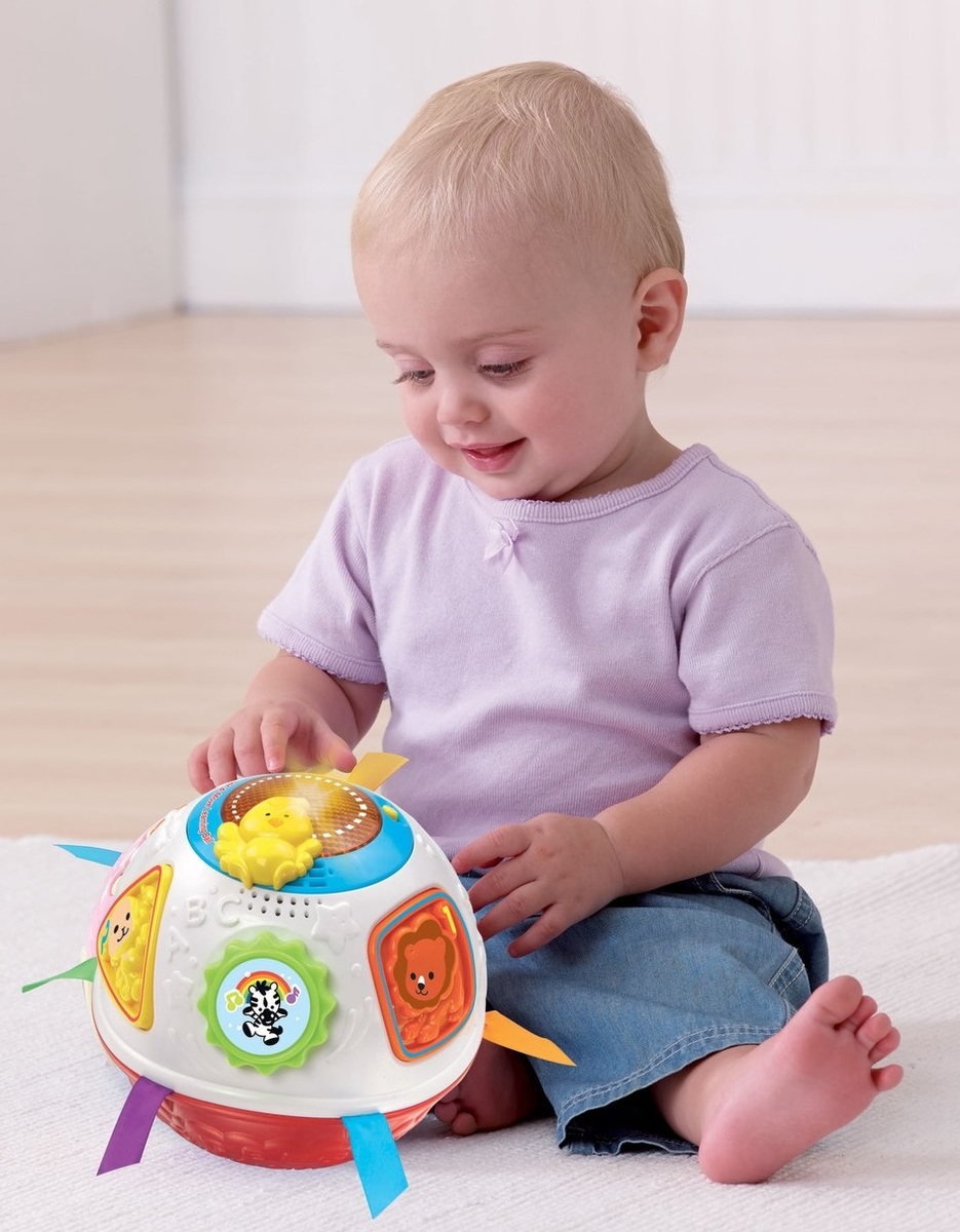 כדור זחילה מלמד ומאיר - Vtech | הזמינו כאן - Smart Baby