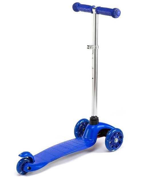 קורקינט 3 גלגלים עם כידון מתכוונן Cool Basic SCOOTER - ורוד/אדום ...