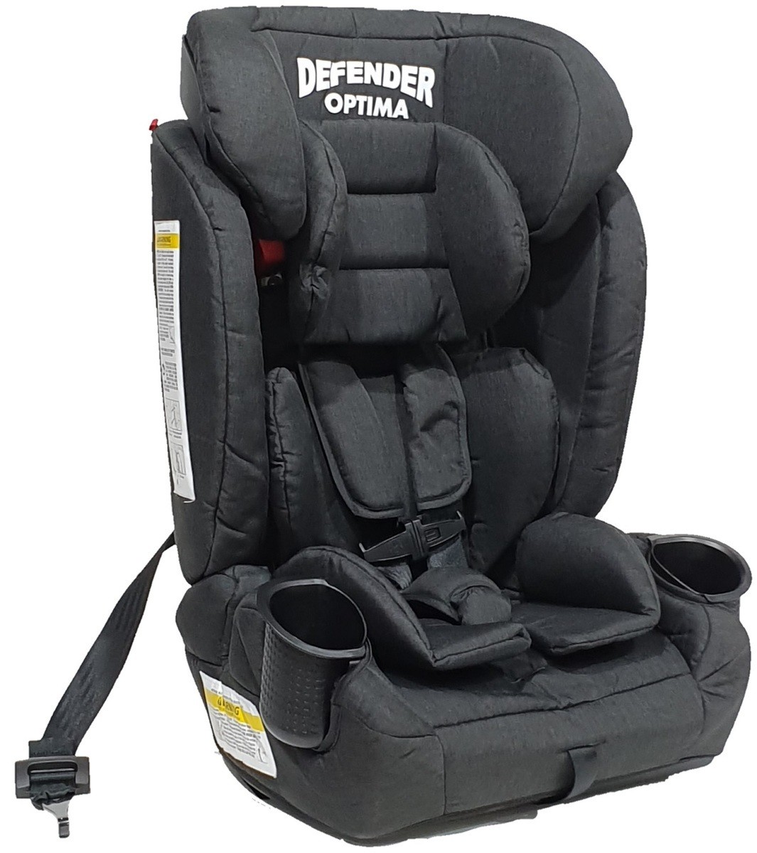 בוסטר Defender כסא בטיחות משולב בוסטר Optima- שחור | הזמינו כאן - Smart ...