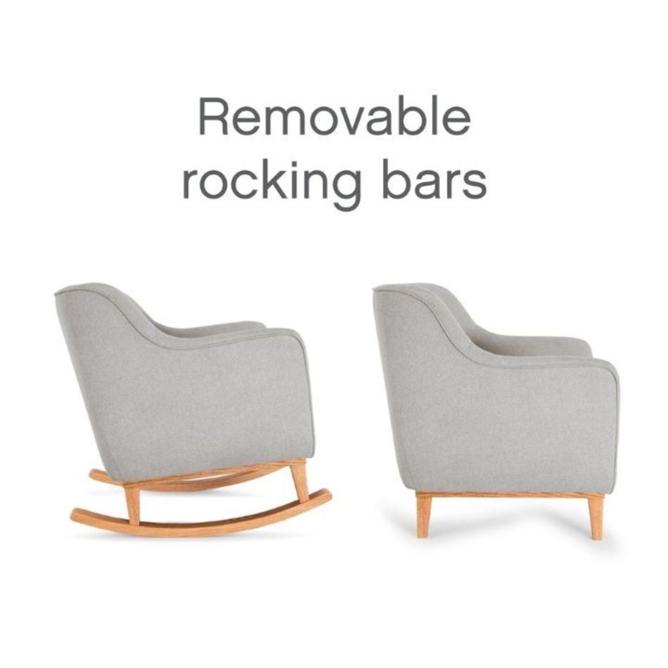 כורסת הנקה מתנדנדת נועה- אפור-(מרובע) | הזמינו כאן - Smart Baby